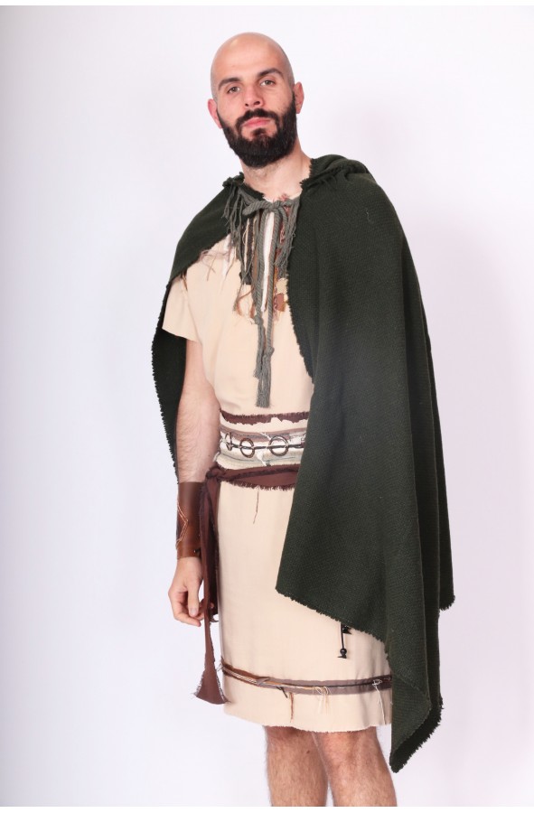 Celtic or Viking green cloak